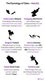 Know how these 72 cities got their unique names